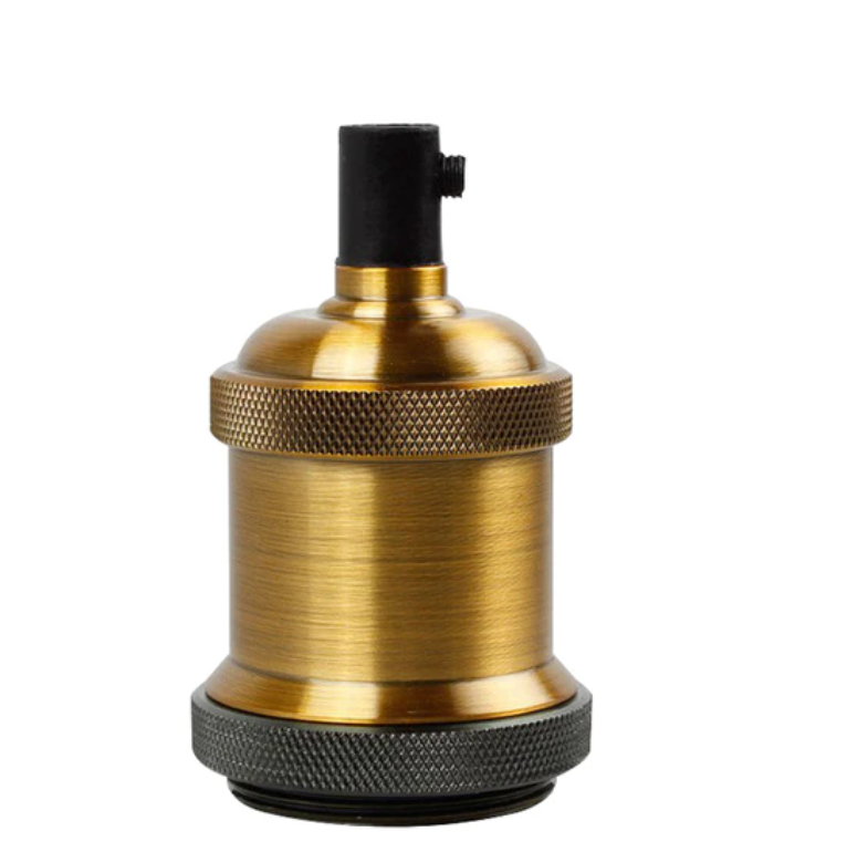 Socket de Cobre con Rosca Ancho para Lámparas – IluminacionVintage
