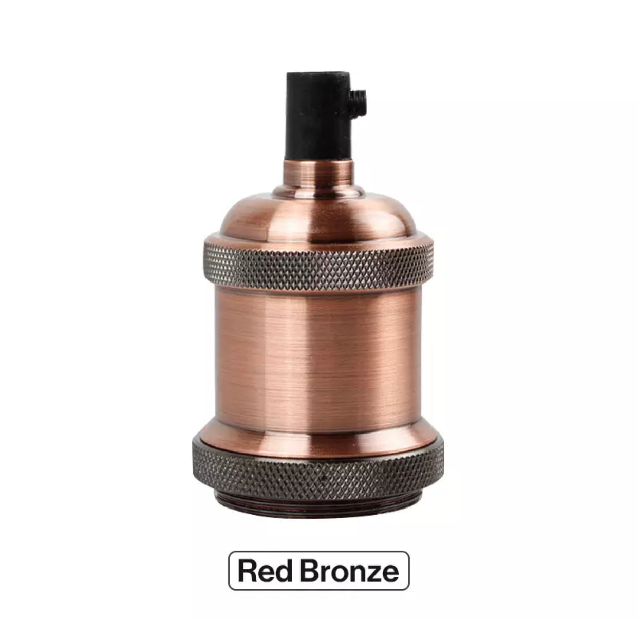 Socket de Cobre con Rosca Ancho para Lámparas – IluminacionVintage